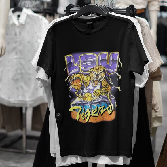 Tops | Vintage Lsu Tigers Mascot Logo Shirt Lsu Tigers Shirt Lsu ...